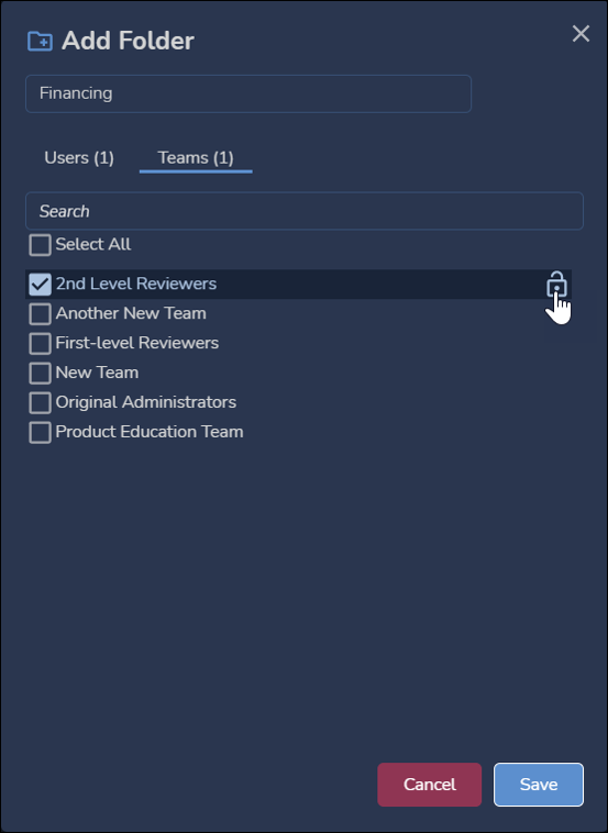 Document Folders vs. Work Folders
